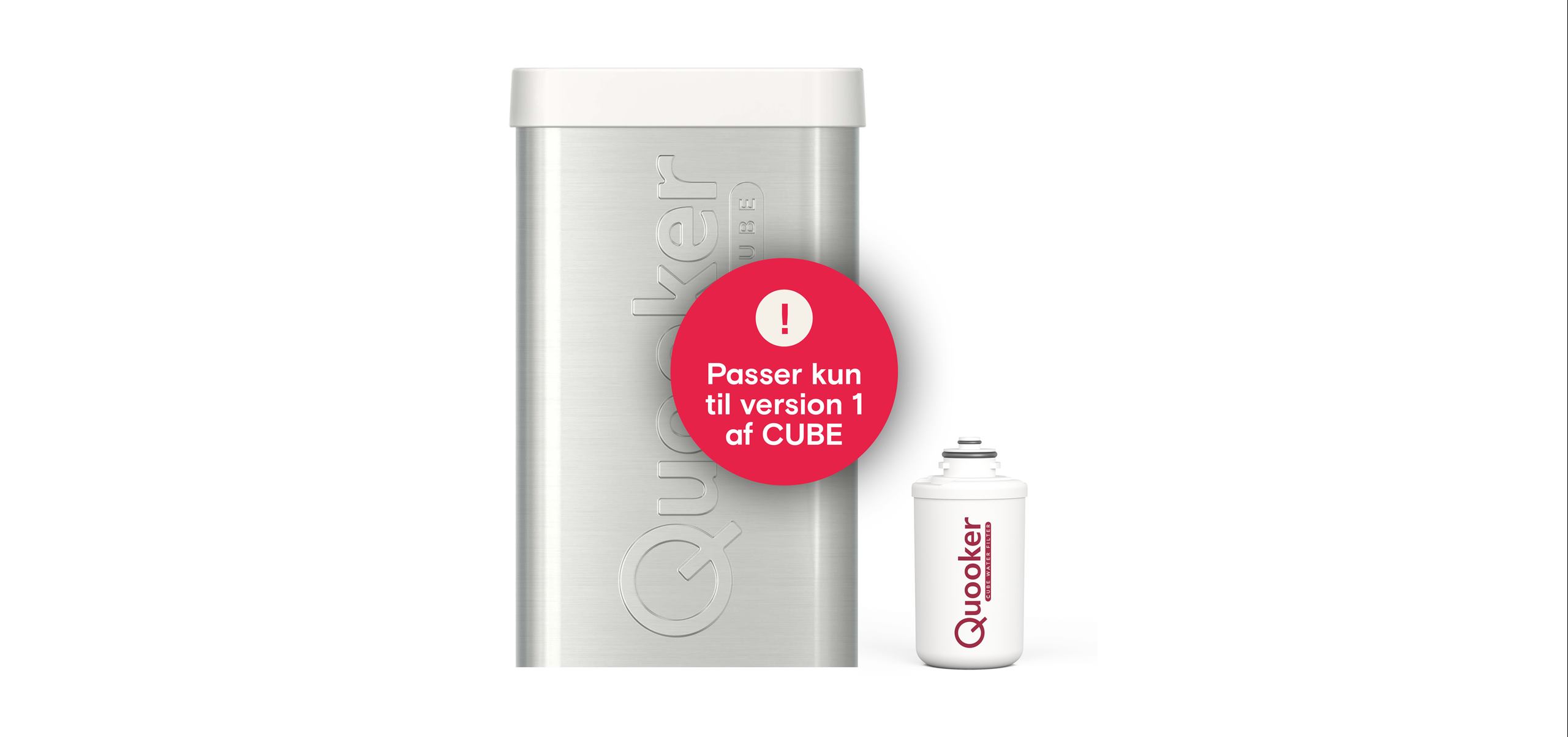 CUBE vandfilter/cartridge