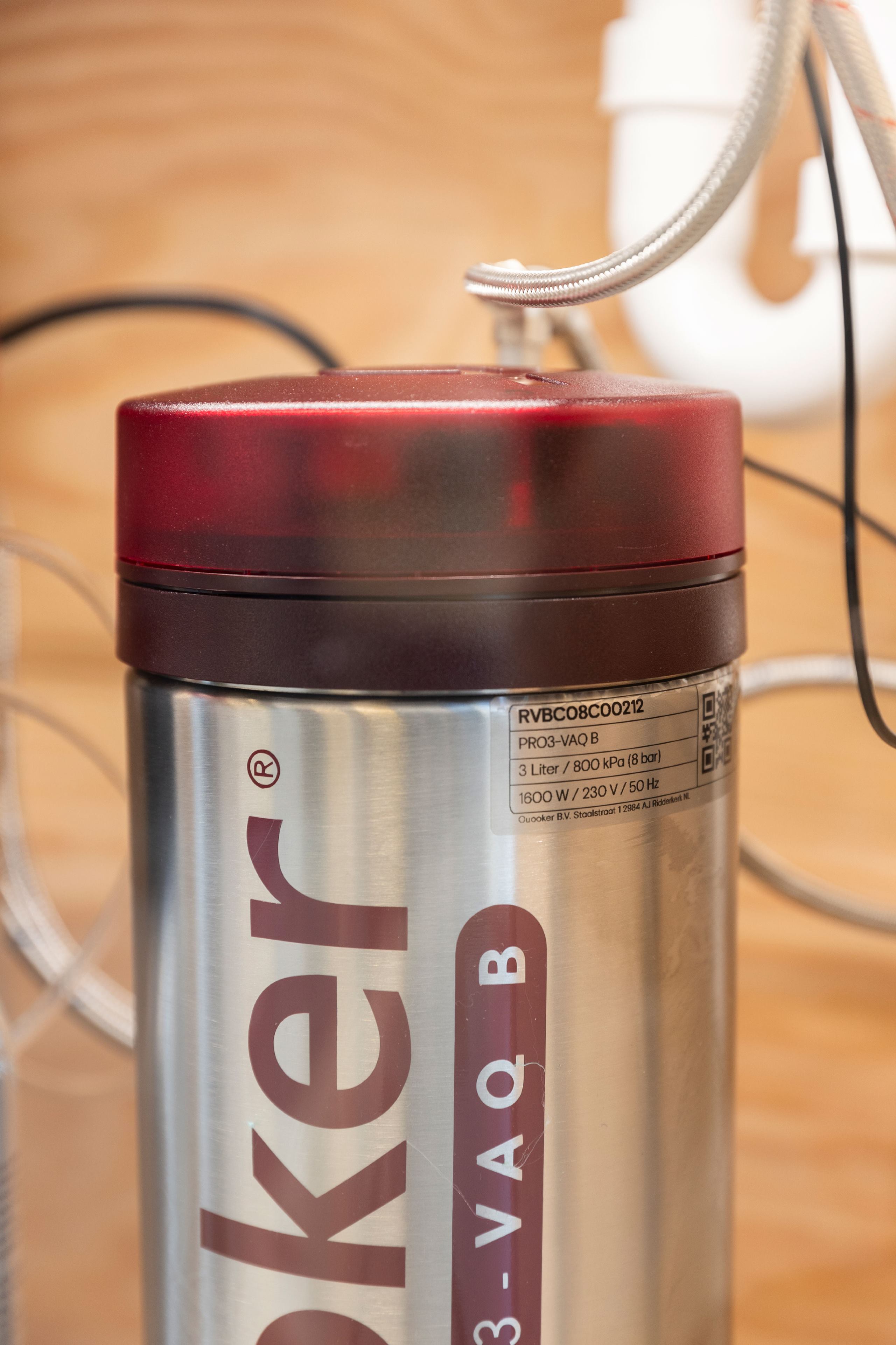 Sådan finder du din Quookers serienummer | Quooker